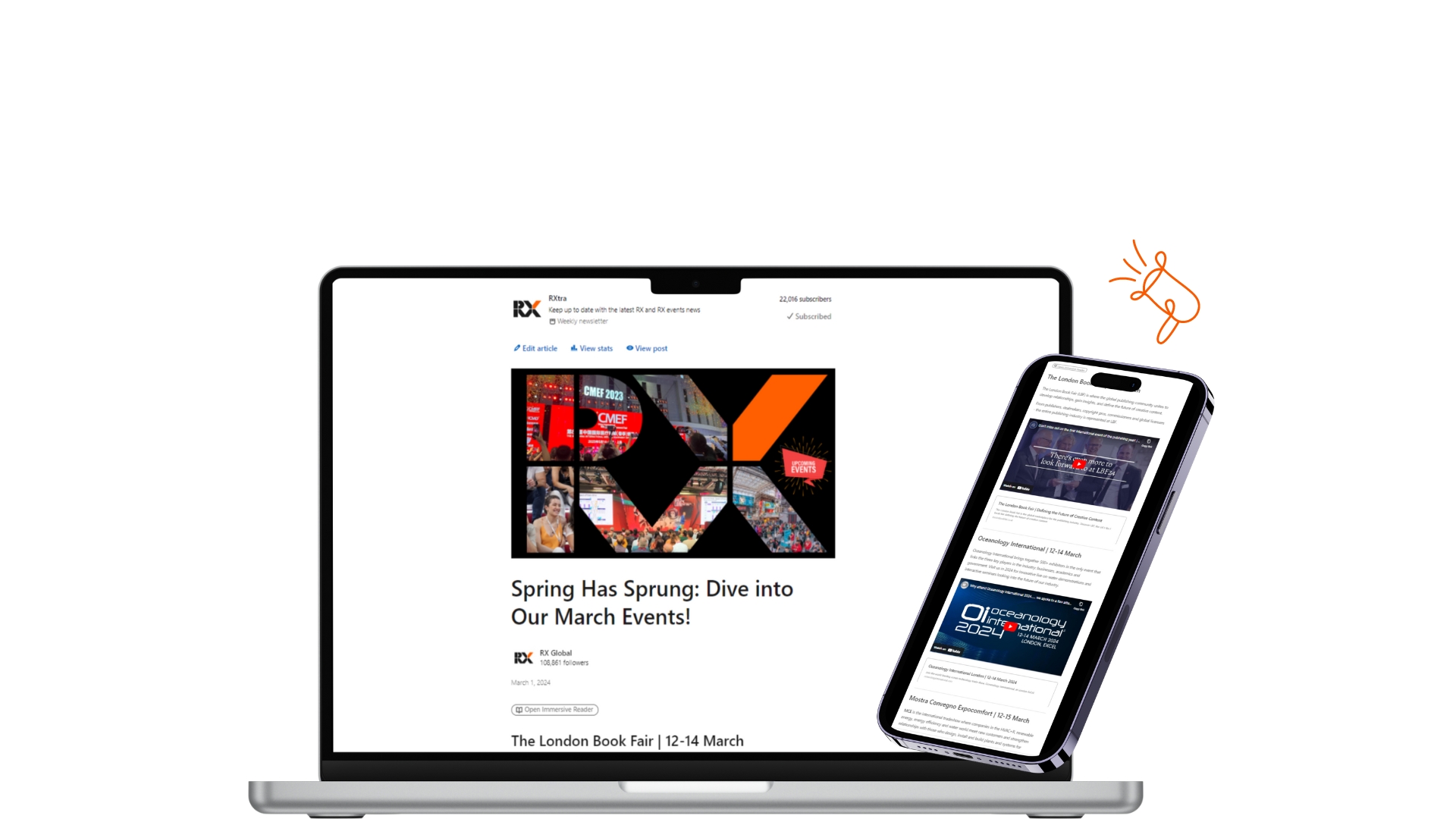 RX: Global Events - In the business of building businesses